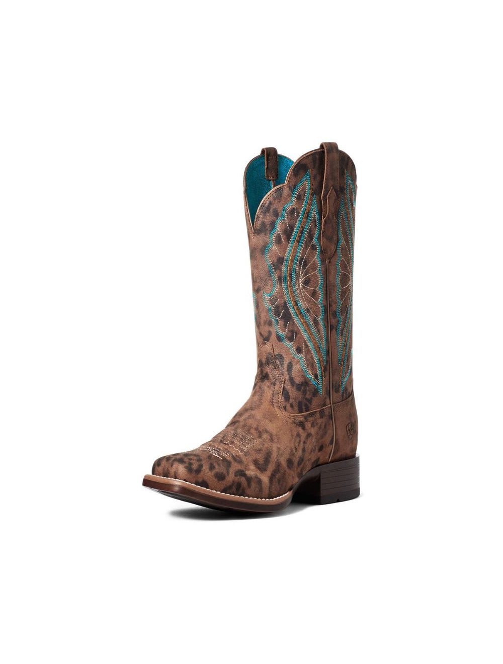 Ariat Women's PrimeTime Leopard Western Boot
