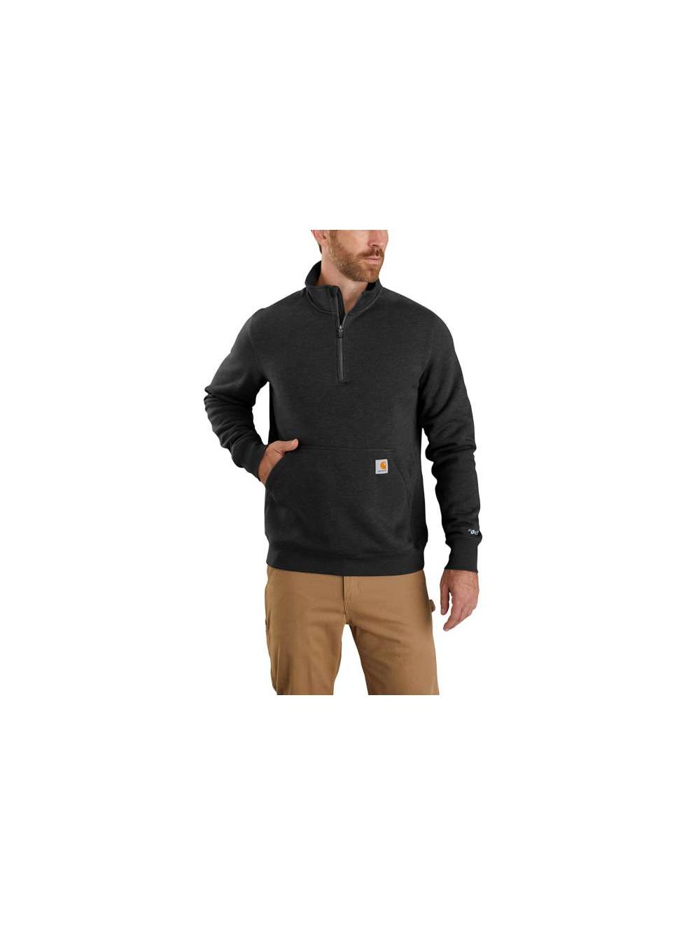 Carhartt Force Relaxed Fit Midweight 1/4 Zip Pocket Sweatshirt