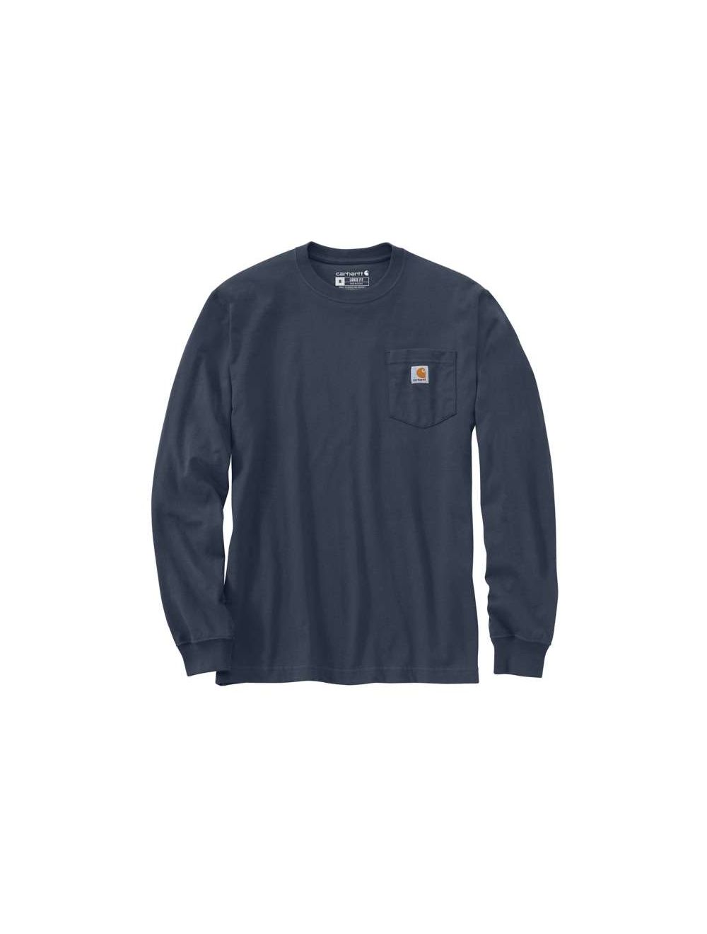 Carhartt Men's Loose Fit Heavyweight Long-Sleeve Hunt Graphic T-Shirt