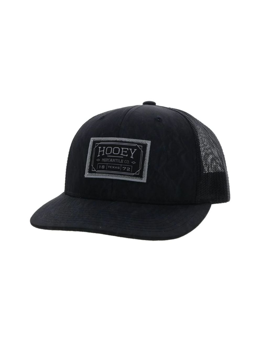 Men's Hooey "Doc" Black Snapback Hat