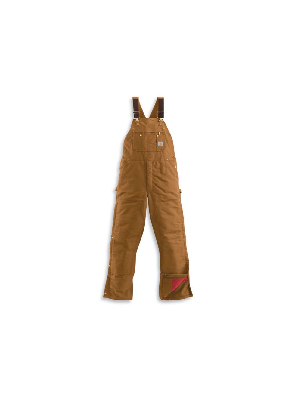 Carhartt Quilt Lined Zip To Waist Bib Munimorogobpe