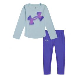 Under Armour Children's Static Logo Tee and Legging Set